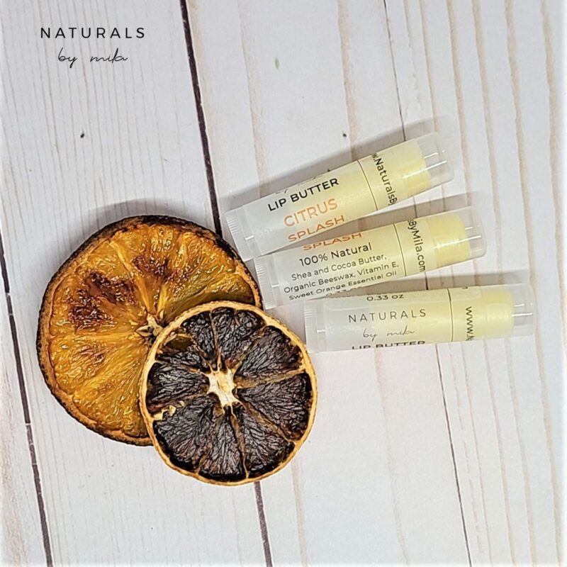 "Citrus Splash" Lip Butter - Naturals by Mila | Premium Bath and Body ...